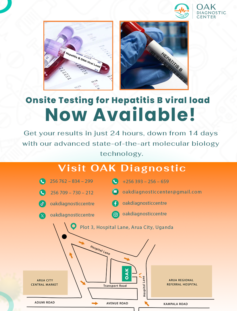 Onsite Hepatitis B Viral Load (with 24 Hour TAT) – Oak Diagnostic Center